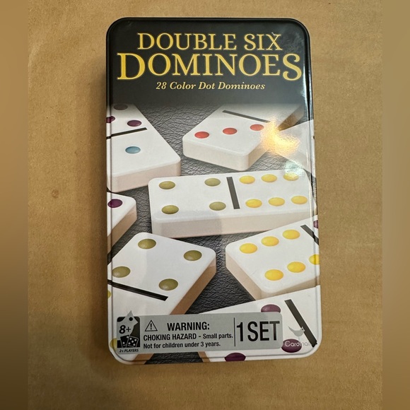 Cardinal | Toys | Double Six Dominoes 28 Colors Dot Dominoes | Poshmark